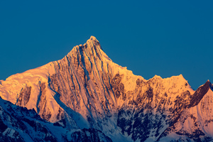 Montaña Nevada Meili de Shangri-La de China, Meili Snow Mountain