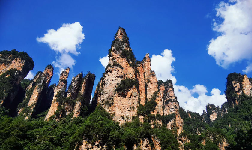 Montaña Tianzi de Zhangjiajie, China
