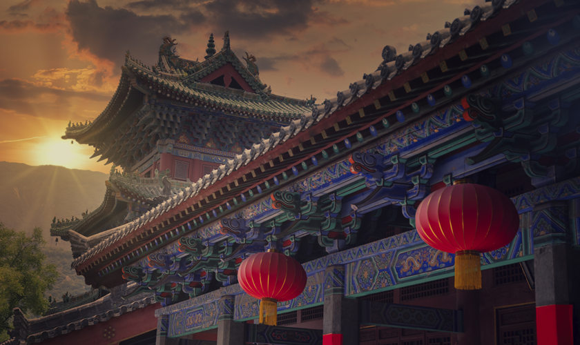 Templo de Shaolin de Zhengzhou de China